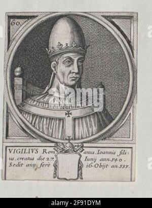 Vigilias, a pope Stock Photo - Alamy