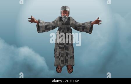 Enoch Taken To Heaven Stock Photo - Alamy