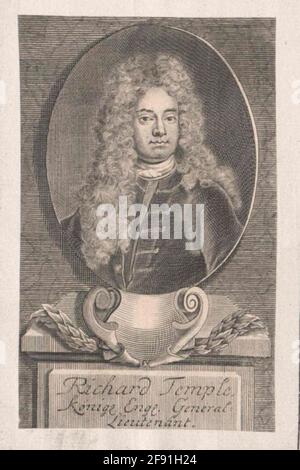 Temple, 1st Viscount Cobham, Sir Richard Stock Photo - Alamy