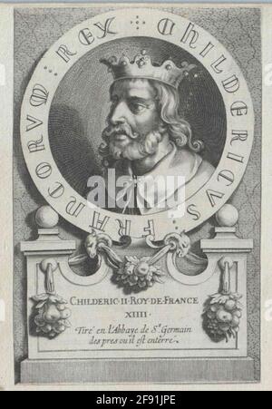 Childerich II., King of Swiss francs Stock Photo - Alamy