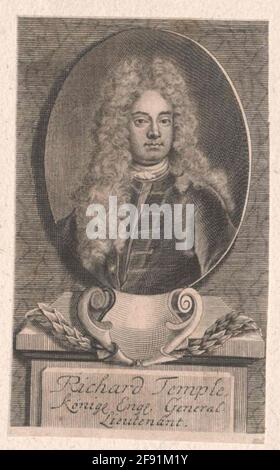 Temple, 1st Viscount Cobham, Sir Richard Stock Photo - Alamy