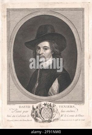 Teniers, David Maler: Teniers, David (2stecher: Michel, Jean-Baptiste ...