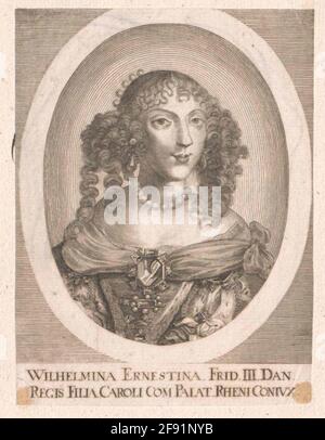 Wilhelmine Ernestine, Princess of Denmark Stock Photo - Alamy