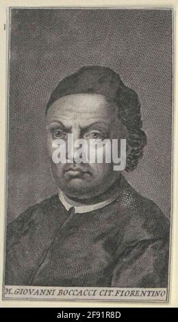 Giovanni Boccaccio (1313-1375), Italian poet, author and Renaissance ...