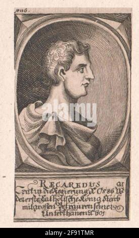 Rekkared I, King of the Westgoten Stock Photo - Alamy