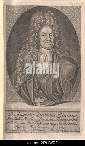 Rivinous, Augustus Quirinus Stock Photo - Alamy