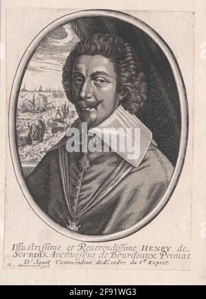Deafish, Henri of Escoubleau de Stock Photo - Alamy