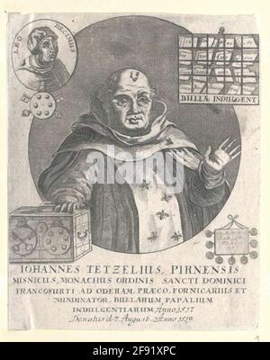 Johann Tetzel (c. 1465 - 1519) German Dominican friar and preacher. He ...
