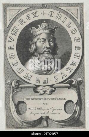 Childebert I, King of Franconia Stock Photo - Alamy
