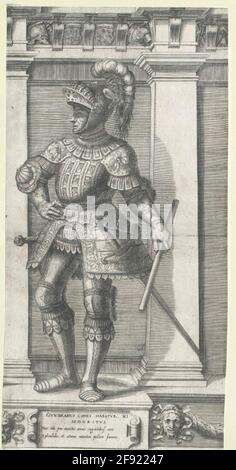 Guntram of the rich, Count of Habsburg Stock Photo - Alamy
