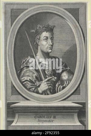 Karl III., The Thick Emperor Stock Photo - Alamy