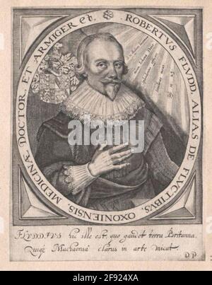 Robert Fludd (1574-1637), English alchemist, physician, astrologer and ...