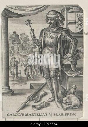 Karl Martell, Majordom of Franconia Stock Photo - Alamy