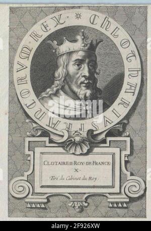 Chlothar II., King of Franconia Stock Photo - Alamy