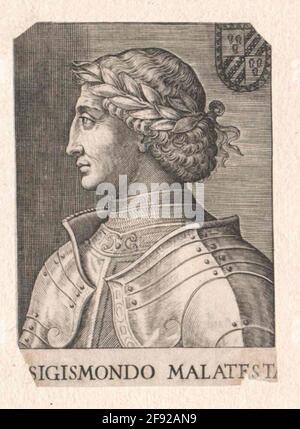 Sigismondo Pandolfo Malatesta, 1417-1468, Lord of Rimini 1432 (obverse ...