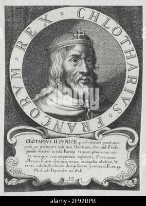 Chlothar II., King of Franconia Stock Photo - Alamy