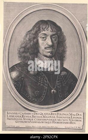 Johann II. Kasimir, King of Poland Publisher: Merian, Matthew (the ...