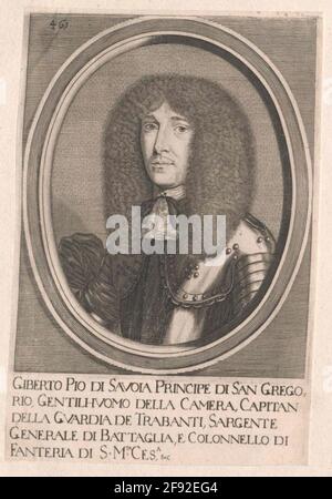 Savoy, Prince of San Gregorio, Giberto Pio di Stock Photo - Alamy