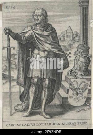 Karl II, the Kahle, Roman Emperor Stock Photo - Alamy