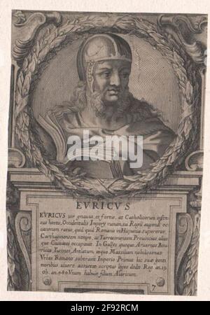 Eurich, King of Westgoten Stock Photo - Alamy