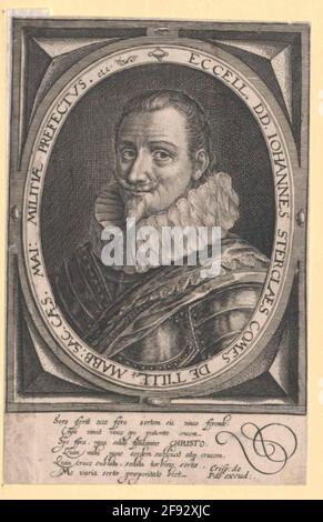 JOHANN TSERCLAES, Count of Tilly (1559-1632) commanded the Catholic ...