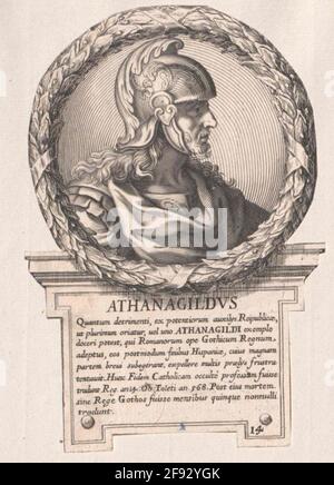 Athanagild, King of the Westgoten Stock Photo - Alamy