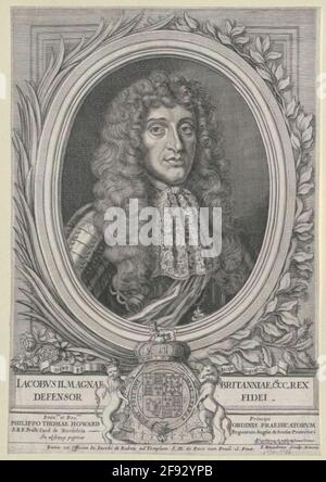 Jacob II. King of England Stock Photo - Alamy