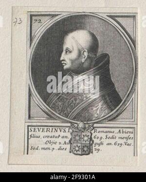 Severin, a pope Stock Photo - Alamy