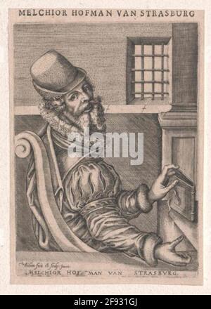 . German anabaptist Melchior Hofmann, 16th Century (the German ...