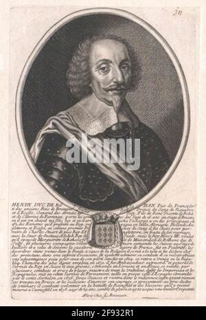 Rohan, 1. Duke of Rohan, Prince de Léon, Henri de Stock Photo - Alamy