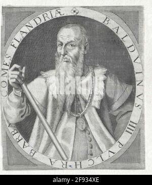 Balduin IV. The bearded, Count of Flanders Stock Photo - Alamy