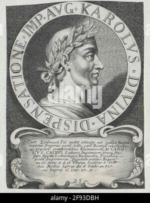 Karl II, the Kahle, Roman Emperor Stock Photo - Alamy