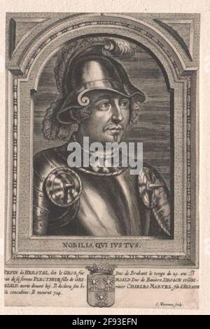 Pippin the middle, Majordom of Franconia Stock Photo - Alamy