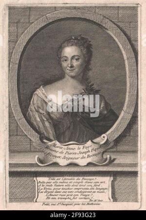 The page, Marie Anne Stock Photo - Alamy