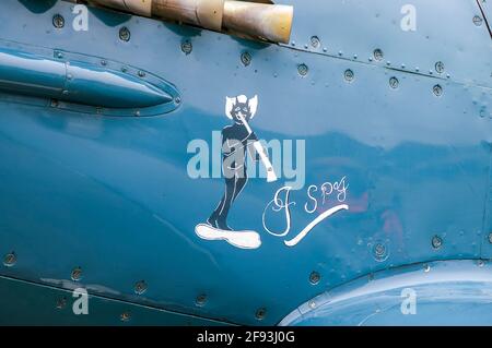 Rolls Royce owned Second World War Supermarine Spitfire Mk.XIX fighter ...