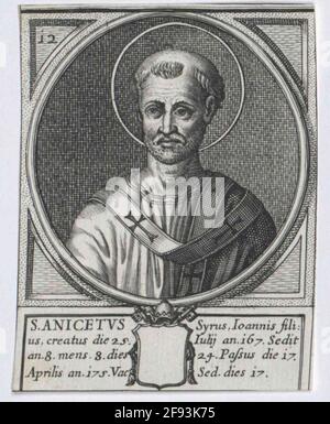 Anicetus, papa Stock Photo - Alamy