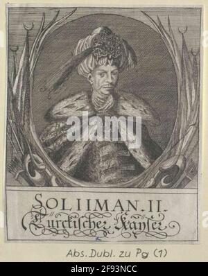 Sultan Suleiman II - ruler of the Ottoman Turks Stock Photo - Alamy