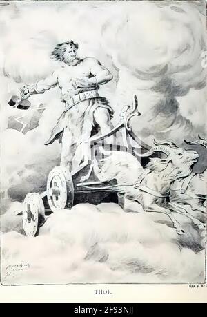 In Norse mythology, Thor was the god of thunder, and thus the god of ...