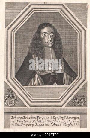 Persius of Lonsdorf, Johann Joachim Stock Photo - Alamy