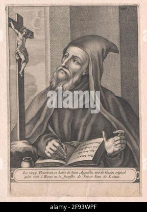 Augustinus of Hippo, holy Stock Photo - Alamy