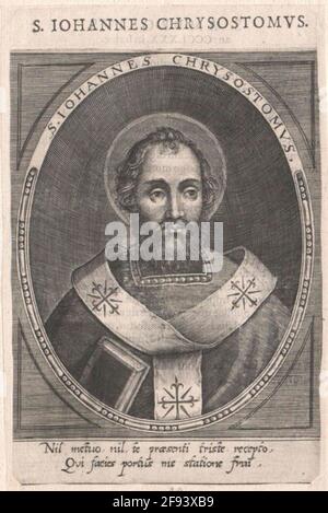 Johannes Chrysostomus, Headgers Stock Photo - Alamy
