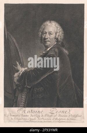 This painting by Antoine Pesne, a French Rococo artist, exemplifies the ...