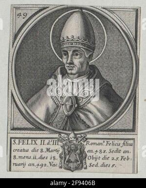 Felix III., Pope Stock Photo - Alamy