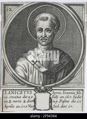 Anicetus, papa Stock Photo - Alamy