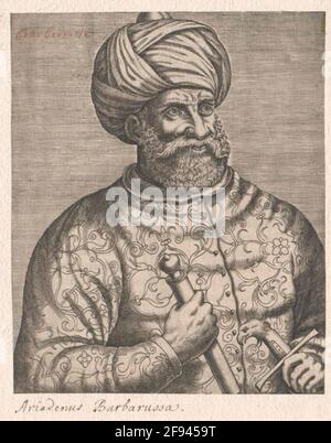 Chaireddin Barbarossa, Ottoman ruler in Algiers Stock Photo - Alamy