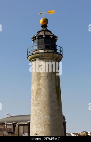 Shoreham Lighthouse also known as Kingston Buci Stock Photo - Alamy