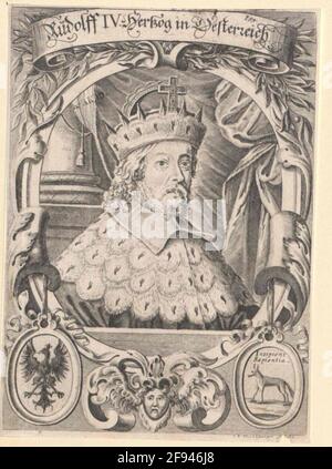 Rudolf IV the Founder (1339 – 1365) Duke of Austria Stock Photo - Alamy