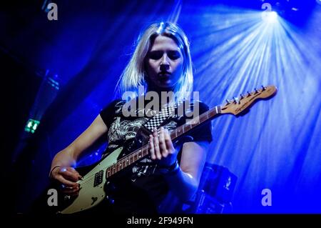 Aarhus, Denmark. 10th, May 2018. The Danish doom metal band Konvent ...