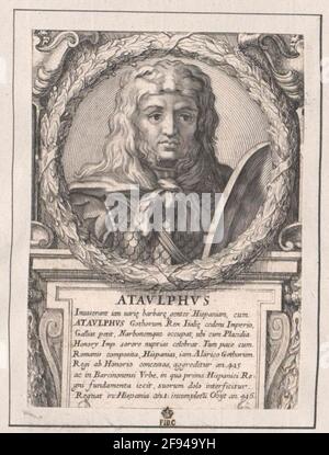 Athaulf, King of the Westgoten Stock Photo - Alamy