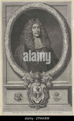 Sandrart, Joachim of Stecher: Collin, Richard Stock Photo - Alamy